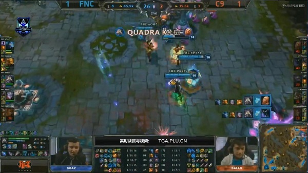 S3总决赛八强赛C9 vs FNC C9无奈一日游_17173英雄联盟专区_中国游戏第一门户站