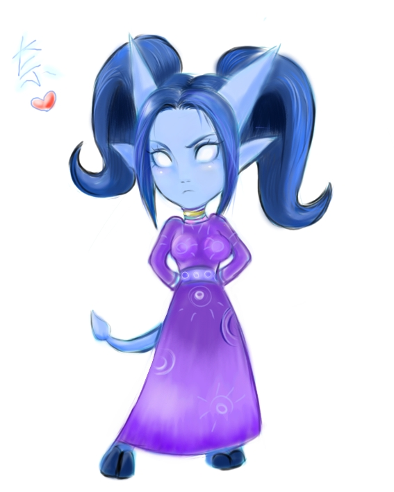 Q版！德莱尼女~_17173魔兽世界专区_17173.com中国游戏第一门户站